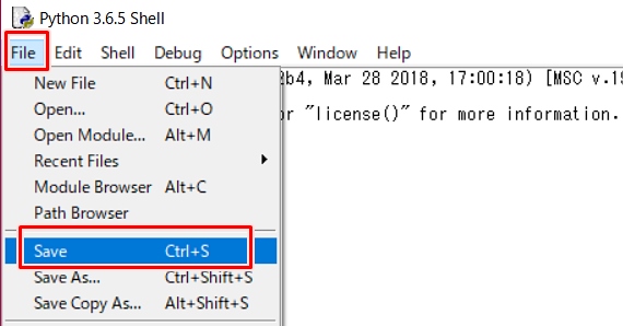 【Python】IDLEでスクリプト実行する方法 | 鎖プログラム